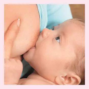 Baby biting breasts during feeding