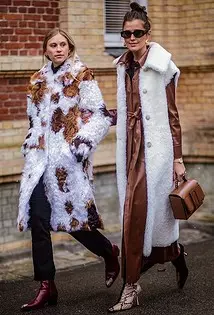 What to wear a fur coat: 49 trendy images with different models 109372_31