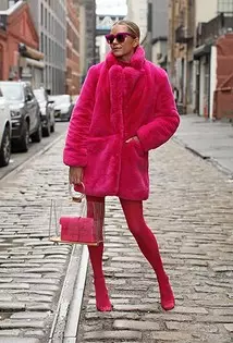 What to wear a fur coat: 49 trendy images with different models 109372_42