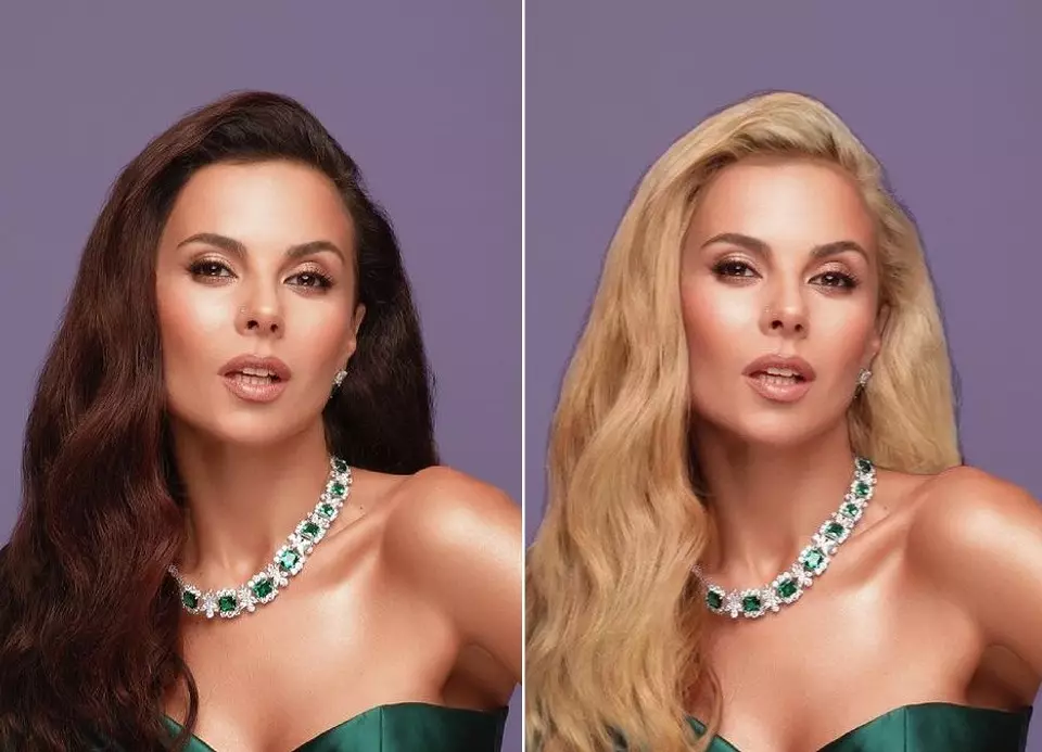 Paano ang mga sikat na brunettes ay mukhang, kung sila ay nagpasya na mag-repaint sa blonde