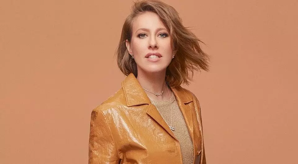 Ksenia Sobchak het geweier om Alimax Maxim Vitorgan