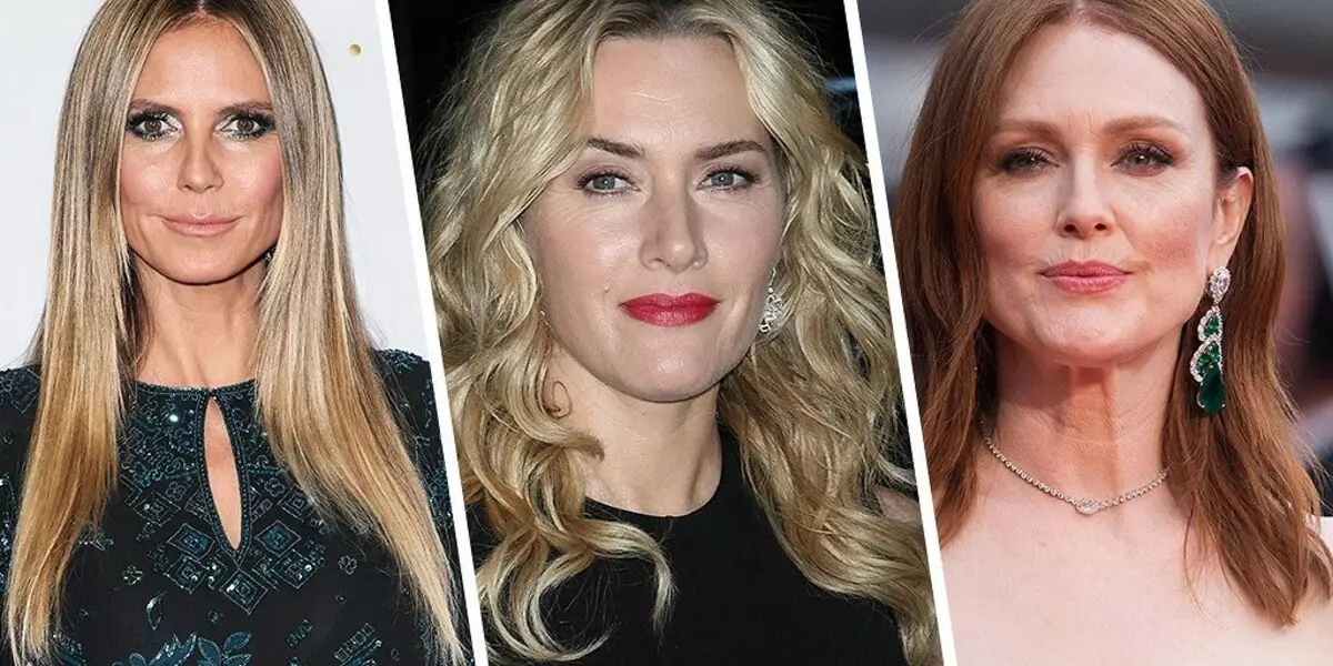 Kama Kate Winslet, Julia Roberts na mvutano mwingine wa plastiki inaonekana kama, ikiwa alifanya hivyo