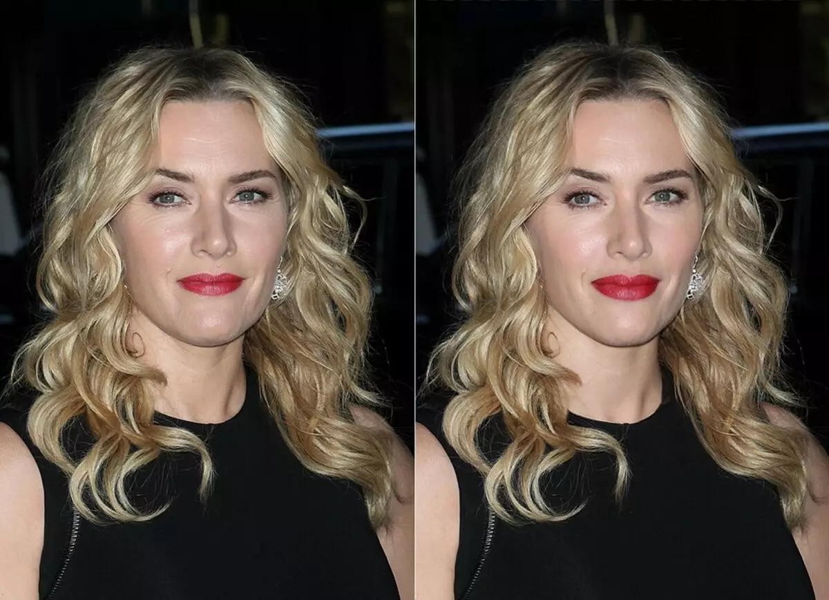 Jako Kate Winslet, Julia Roberts a další napětí plastů vypadaly, pokud to udělala