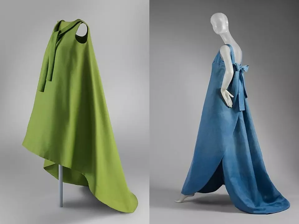 Vestits Cristóbal Balenciaga.