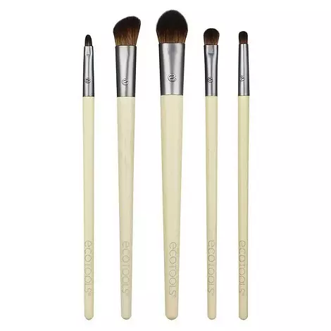 Set of 5 makeup brushes