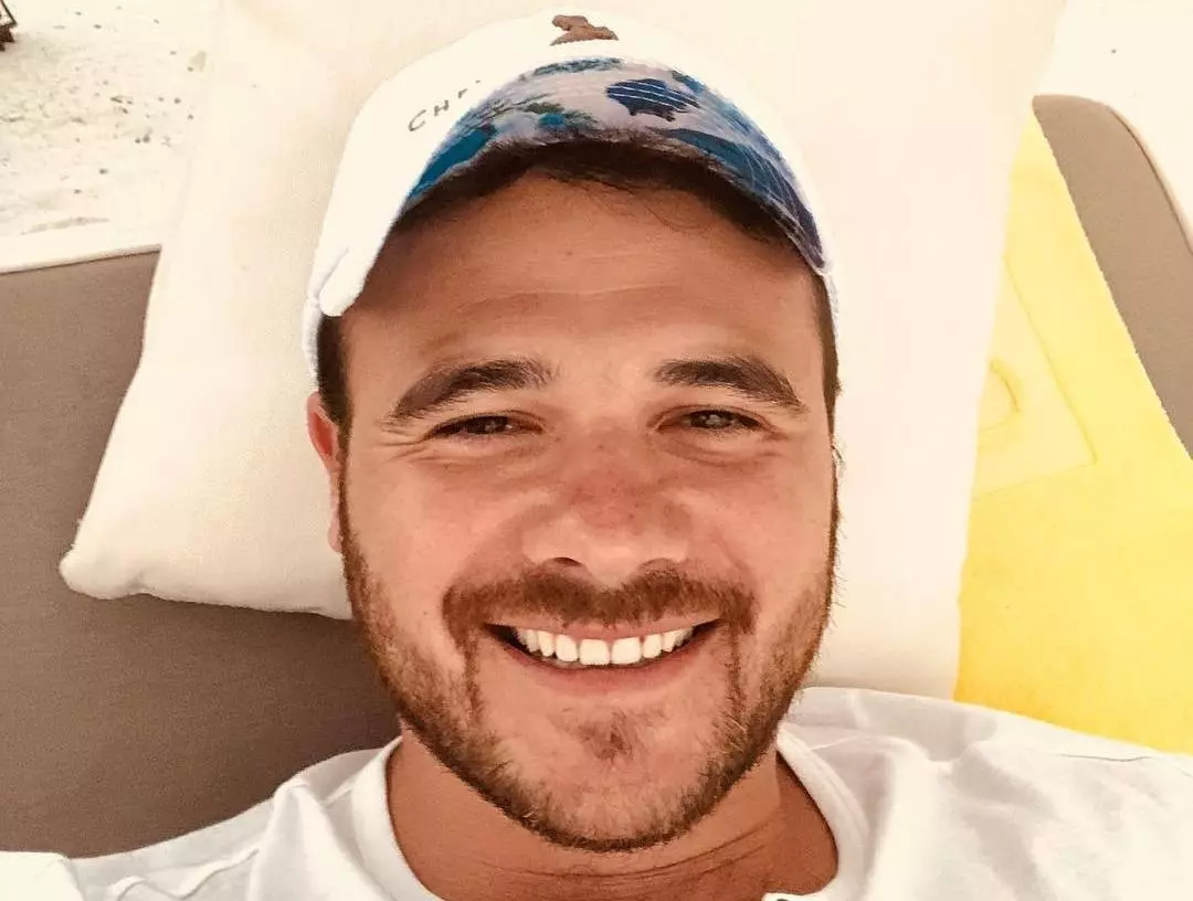 Emin Agalarov first published a photo with a beloved